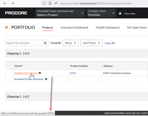 Integrate Microsoft Power Automate with Procore - Lost Cove