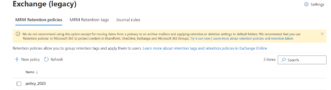 O365 Exchange – Set up Archive & Permanently Retain Emails - Lost Cove
